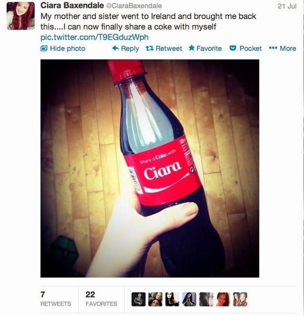 Coca-Cola : 'Share a Coke' Campaign: 2015