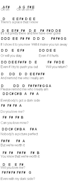 Flute Sheet Music: Dark Side
