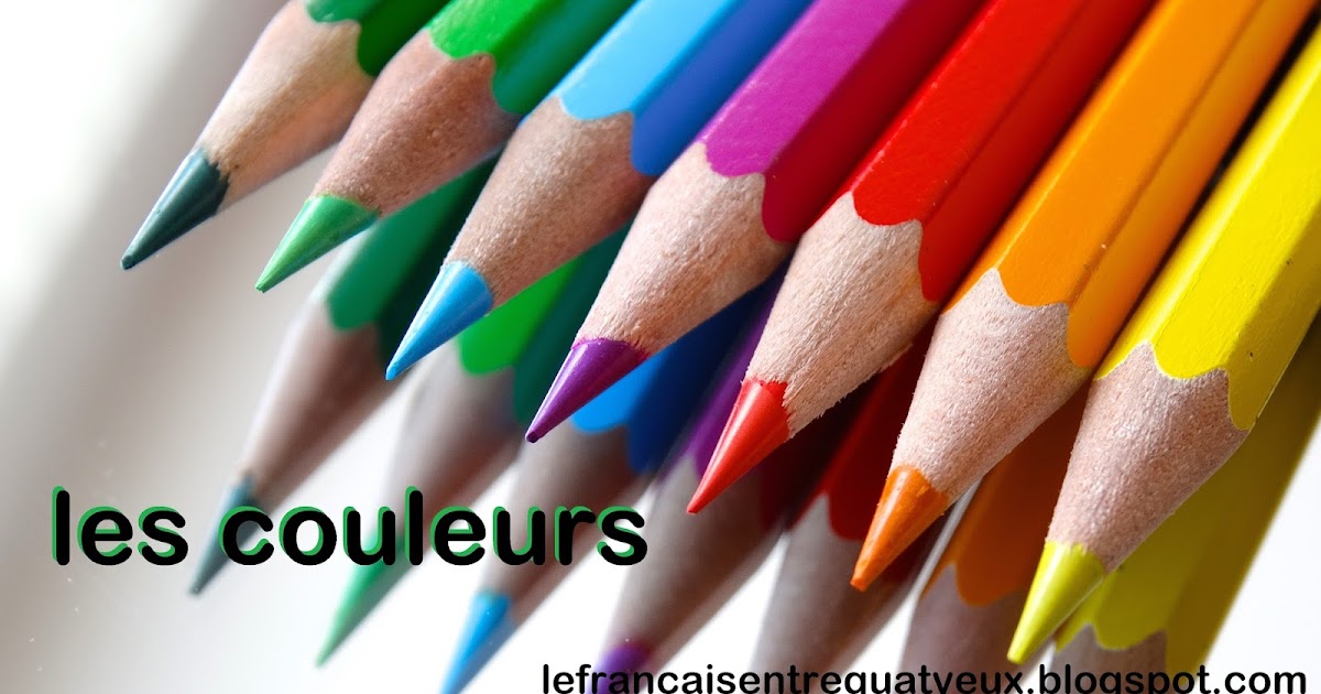 Vocabulaire autour des couleurs | French vocabulary about colors ...