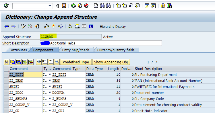 SAP ABAP Central: Adding Custom Fields in WZR1,WZR2 and WZR3