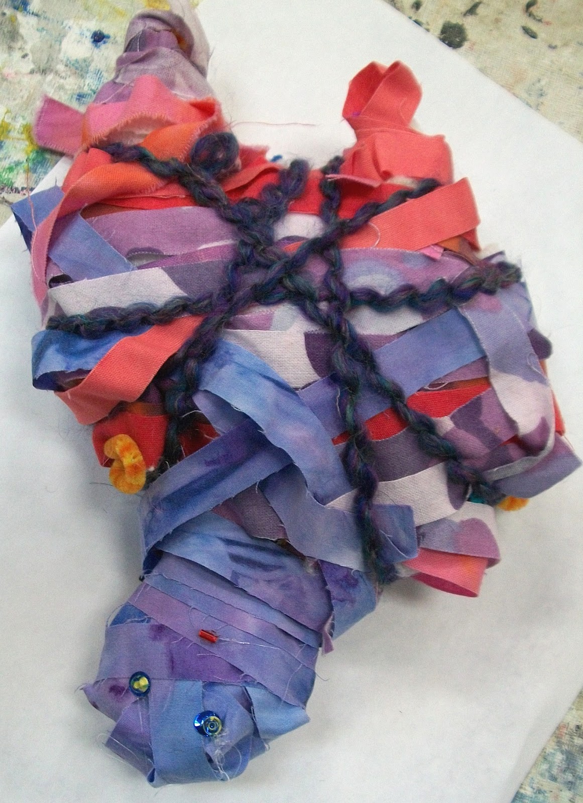 Julie B Booth: Colorful Creatures from Fiber Camp