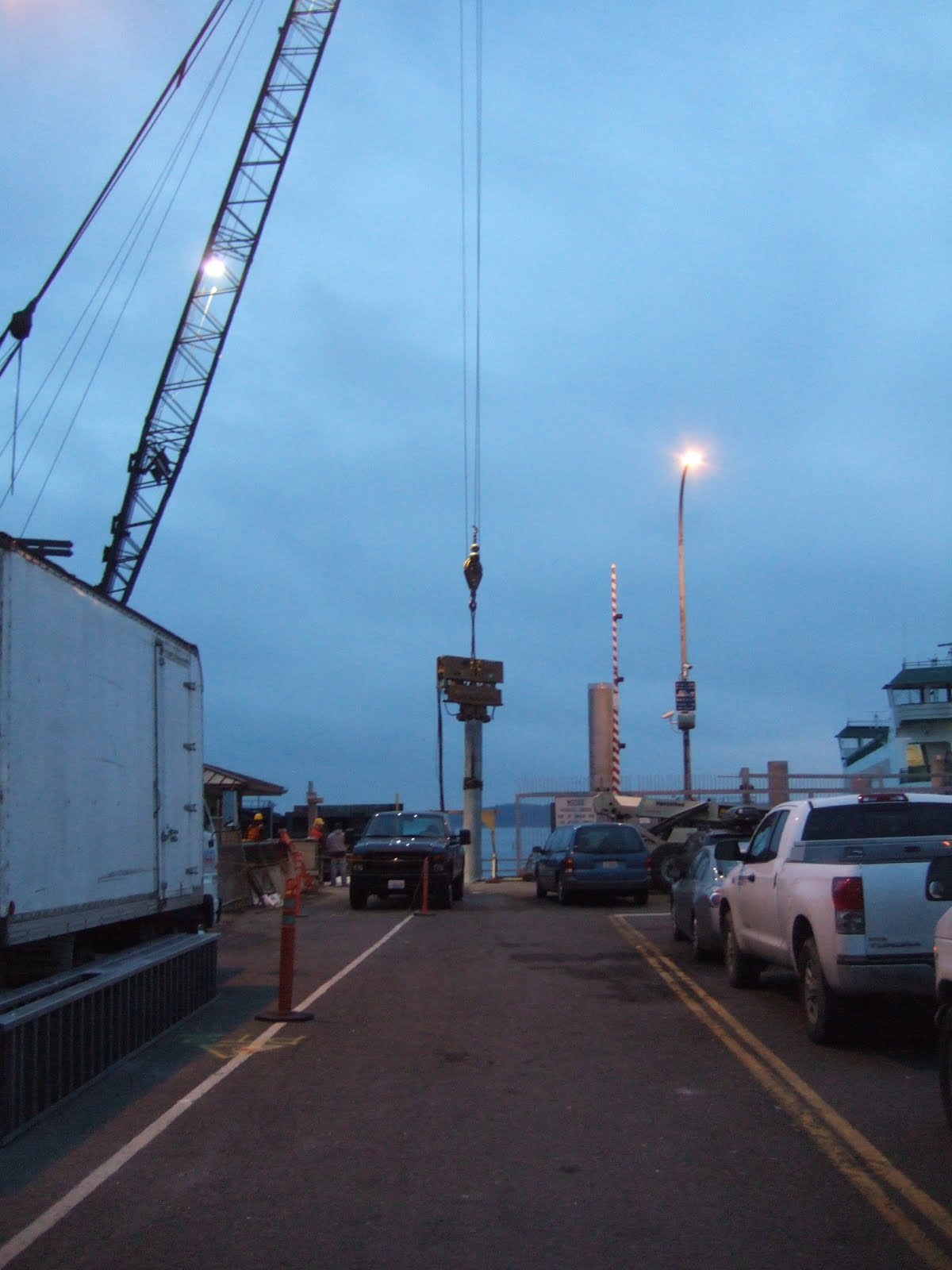 Reading the Washington Landscape: Pile Driving at Port Townsend Ferry ...