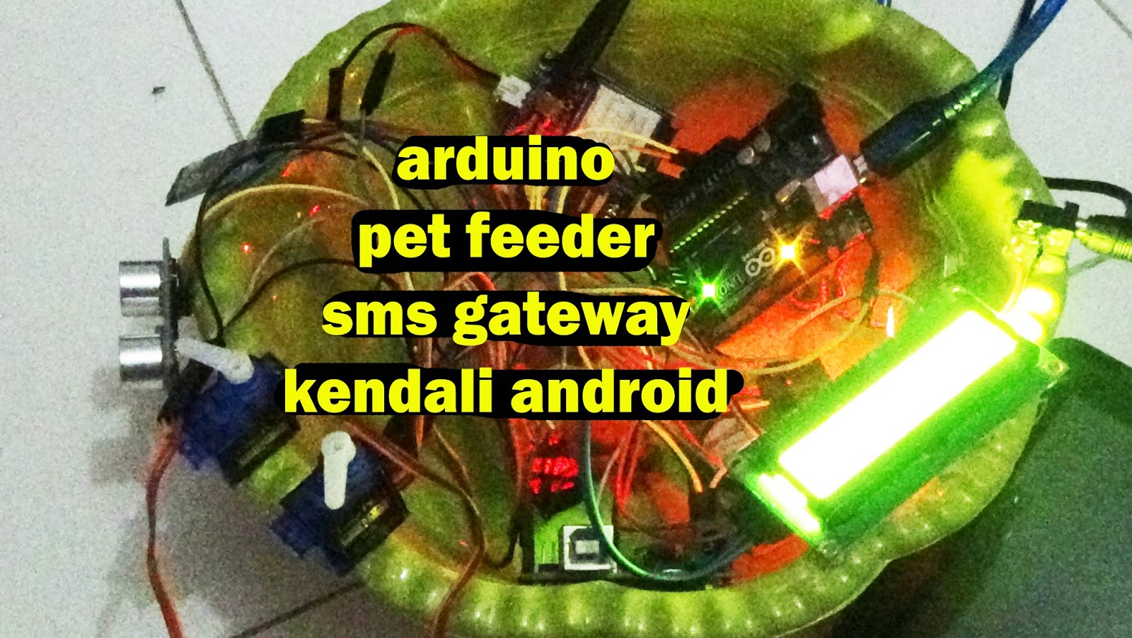 .: Pet Feeder Otomatis Menggunakan Arduino dengan setting waktu via ...