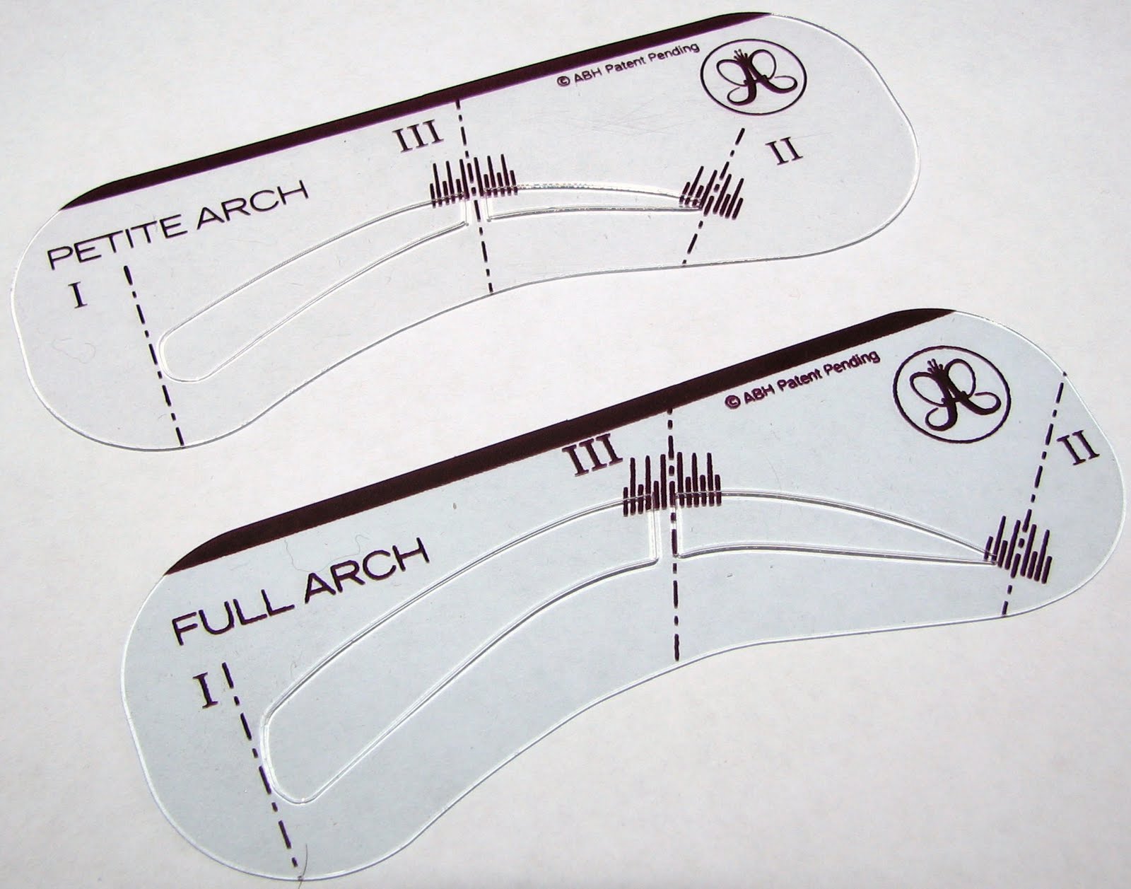 Blushing Noir Anastasia Classic Stencils For Brows Photos And Review
