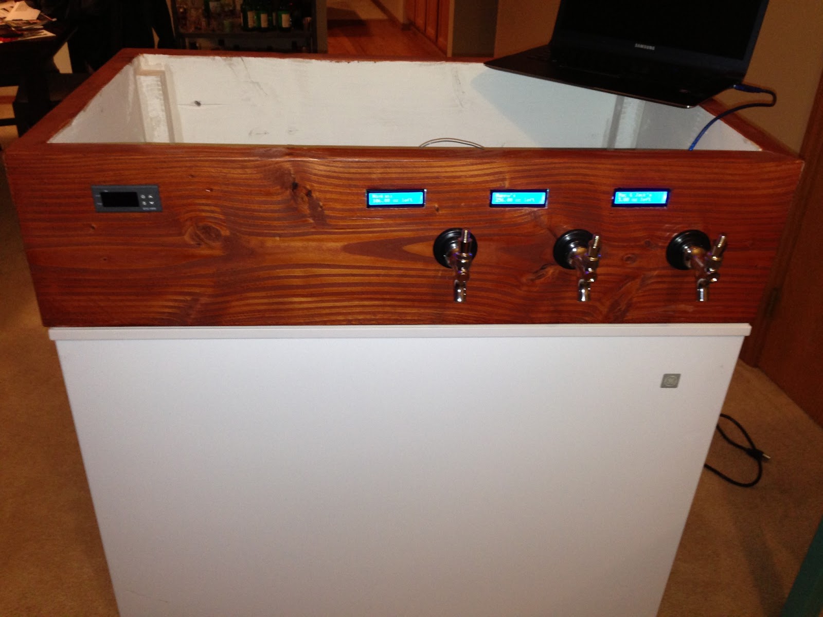 Andrew's Tech Page: Arduino Based Kegerator / Keezer Build