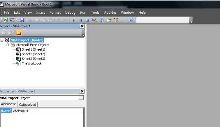Melindungi VBA Project Ms. Excel