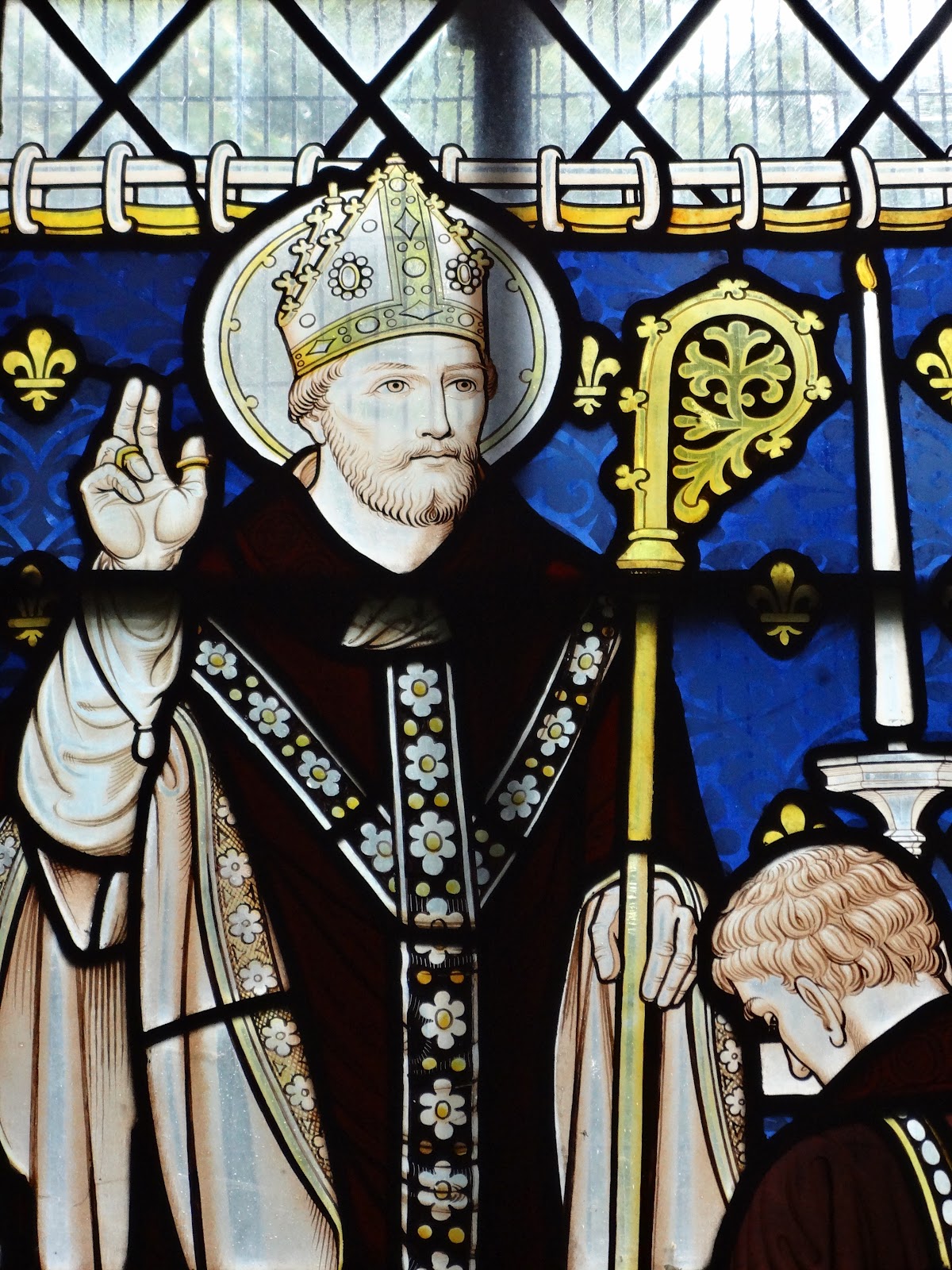 A Clerk of Oxford: Medieval People in Modern Stained Glass: Evesham Edition