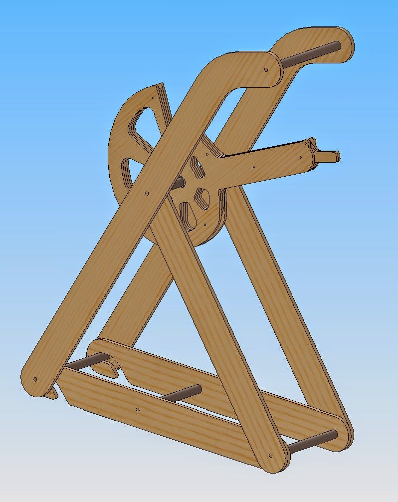 Floating Arm Trebuchet Design