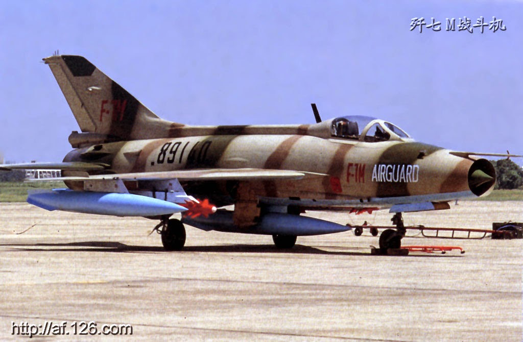 Blog de Aviones de Caza y Ataque: Chengdu J- 7 Fishbed