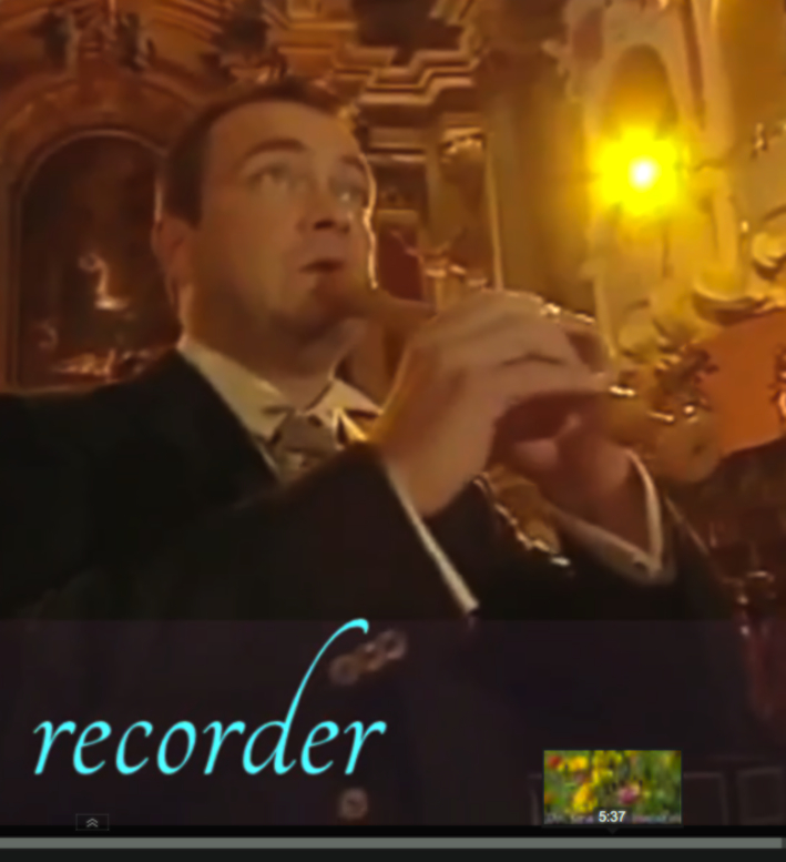 Flauto Cembalo VideoMag: Video. Dan Laurin recorder vs Rinaldo ...