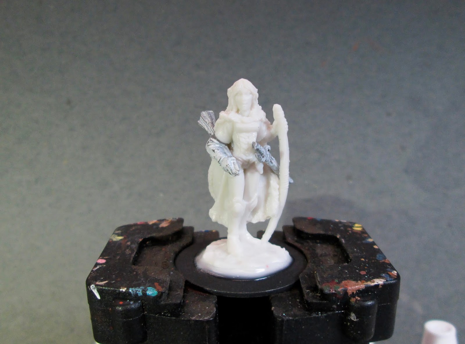 All Bones About It: Aeris, Female Elf Ranger (Painted as Dark Elf ...