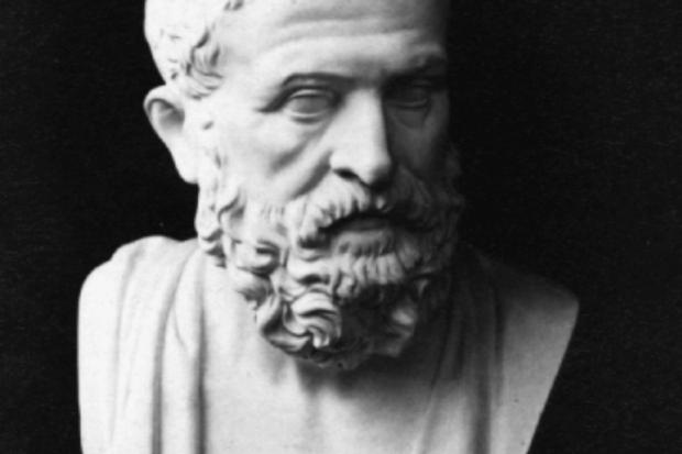 Isokrates places Macedonia outside the boundaries of Greece