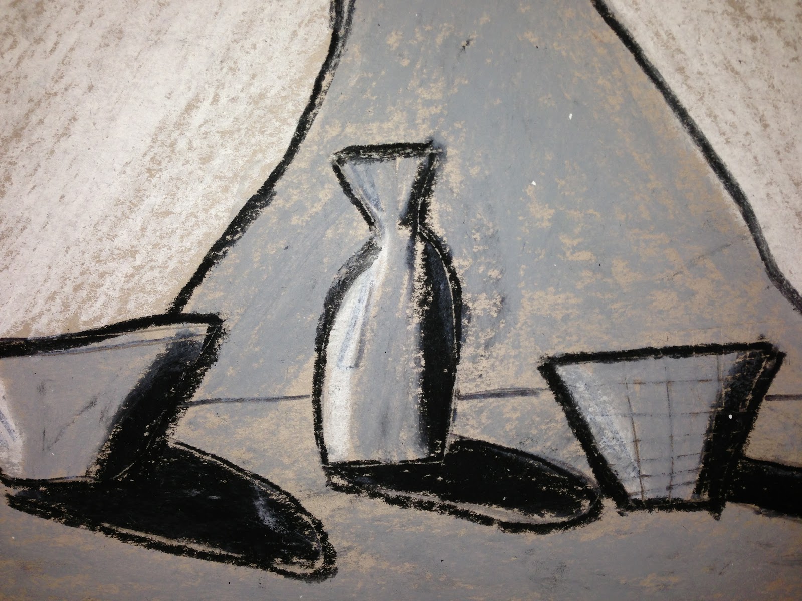 K-12 The Art Gallery: Still life-Value Study-7th Grade