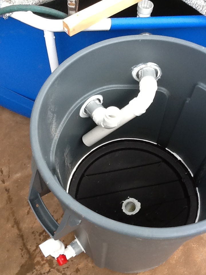 Shamrock Aquaponic Farm: Swirl Tank