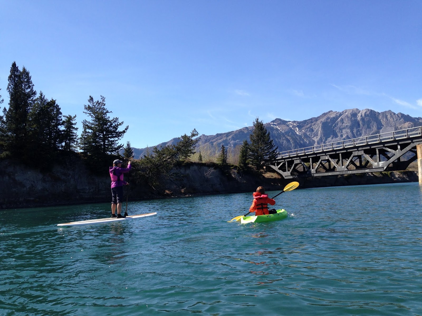 Family Adventures in the Canadian Rockies: Family Paddling on the ...