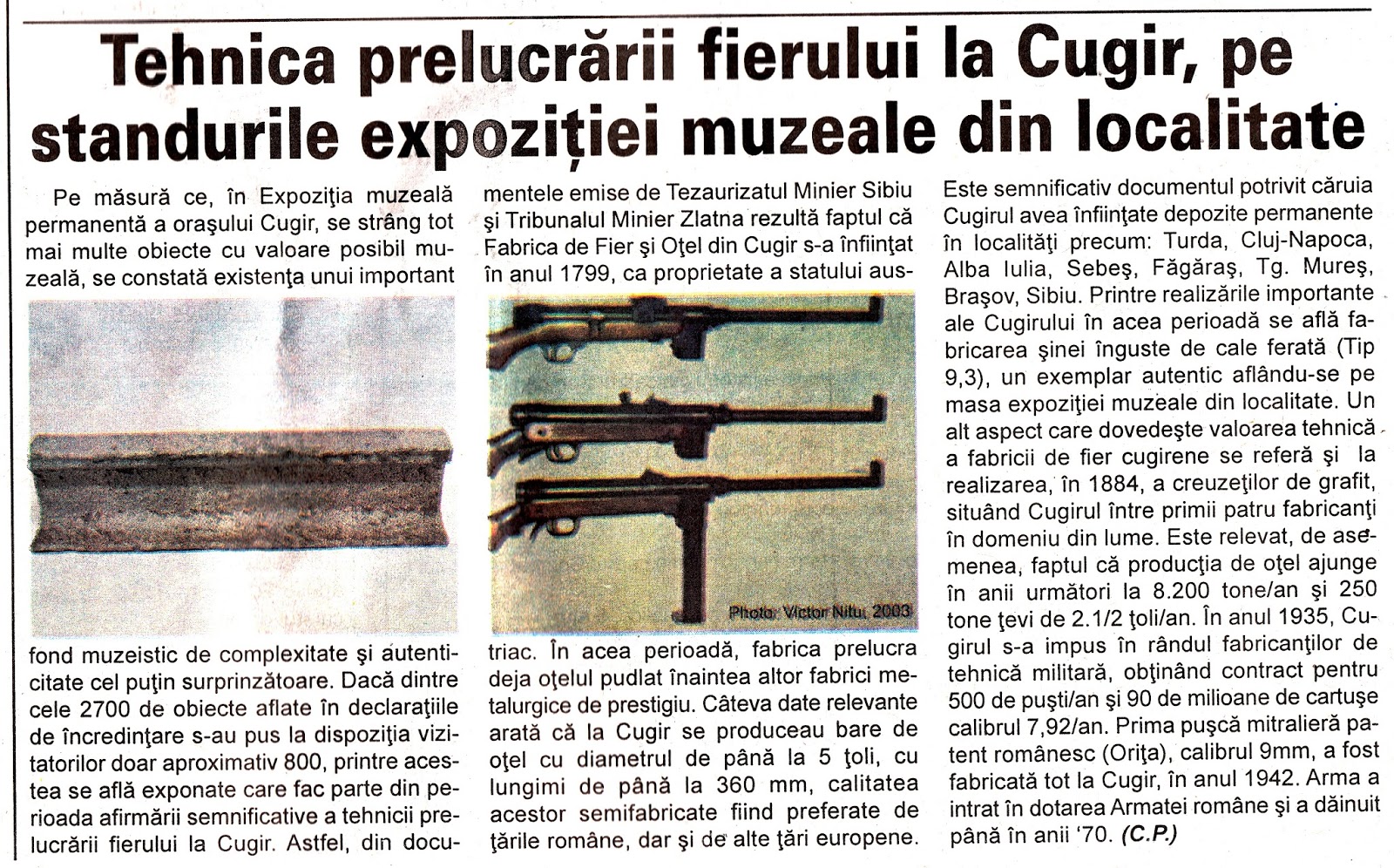 Ştiinţă pentru toţi: Câteva informaţii despre istoria industriei din ...