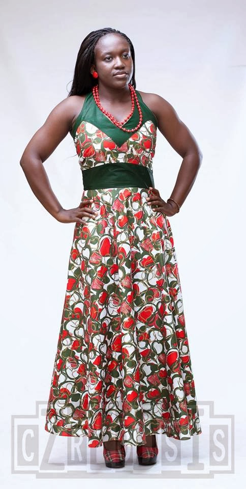 Subira Wahure Official African Couture Blog: KITENGE;MAXI DRESS