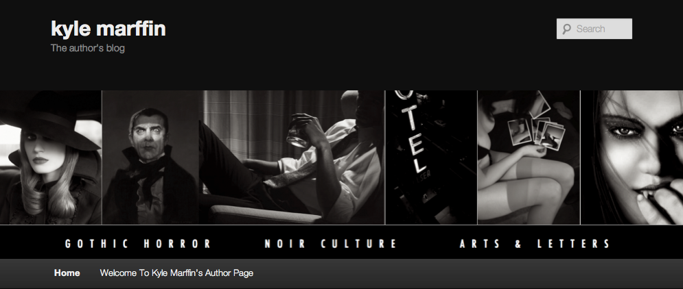 Author Kyle Marffin - Noir Culture At Its Best