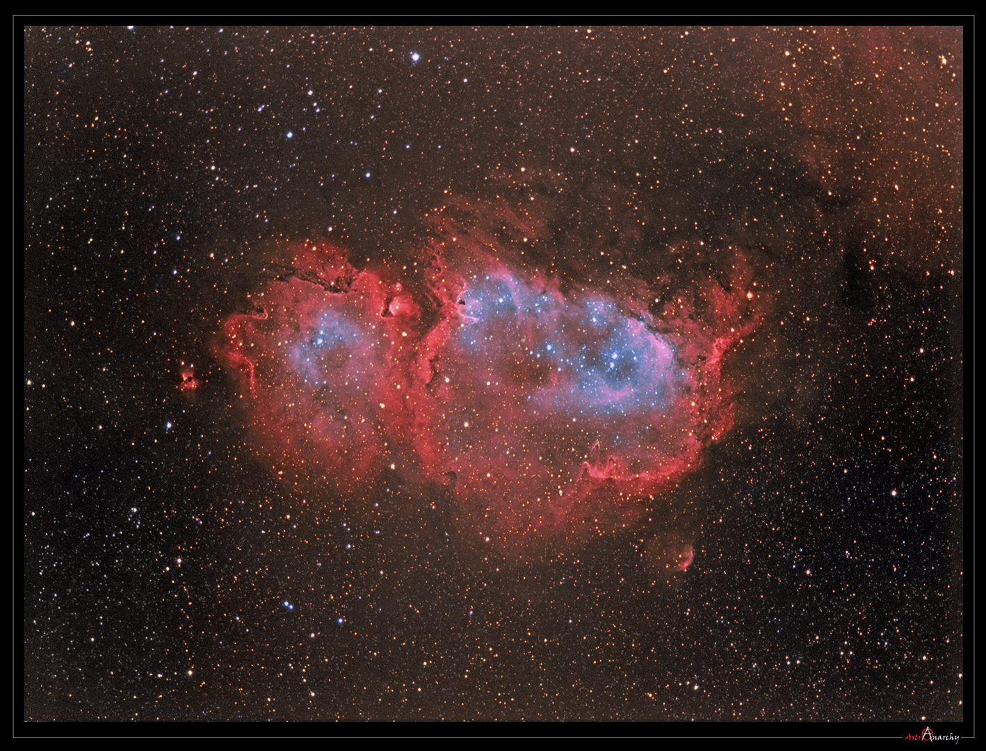 Astro Anarchy: IC 1848, the "Soul Nebula", finalized