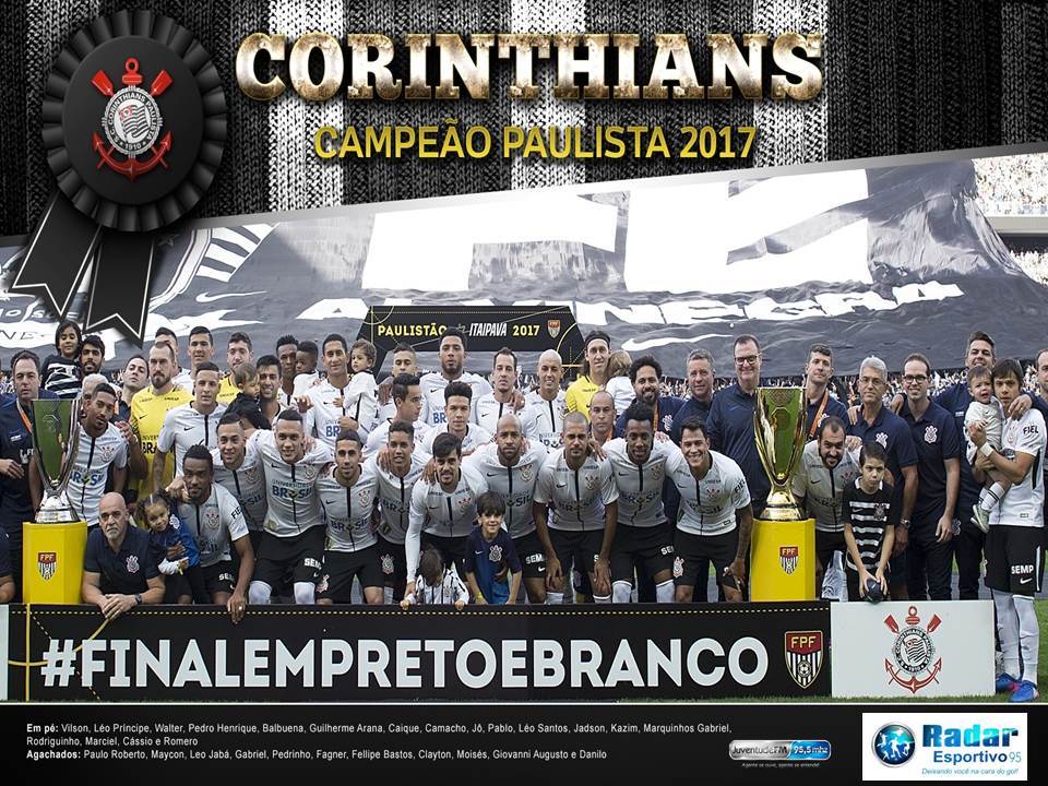 Radar Esportivo 95: BAIXE O POSTER DO CORINTHIANS