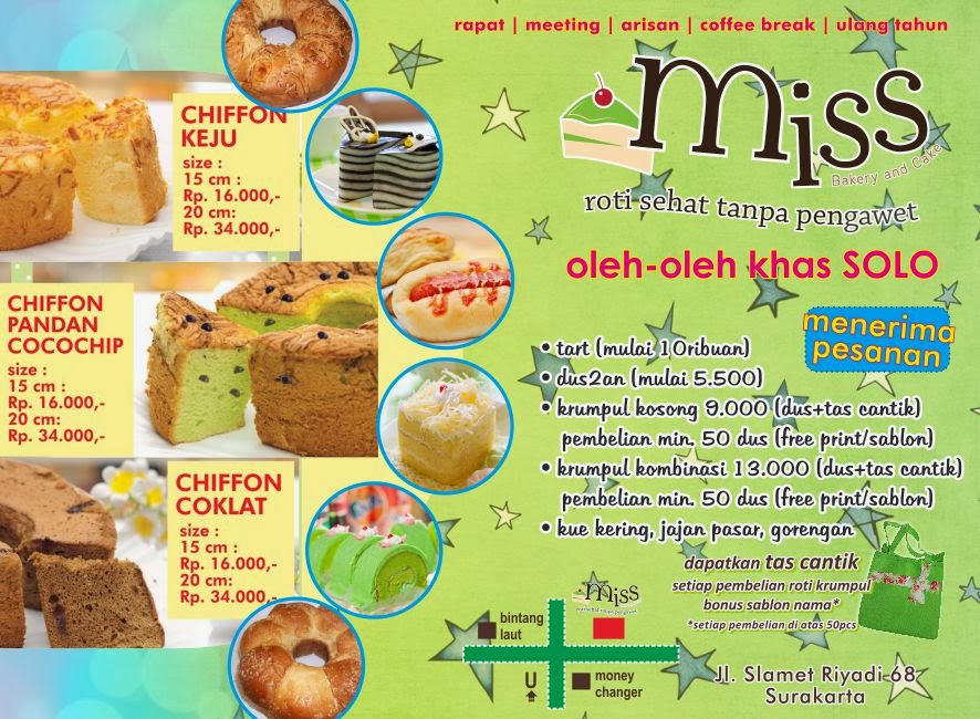 B U L E T I N K I S S: MISS BAKERY