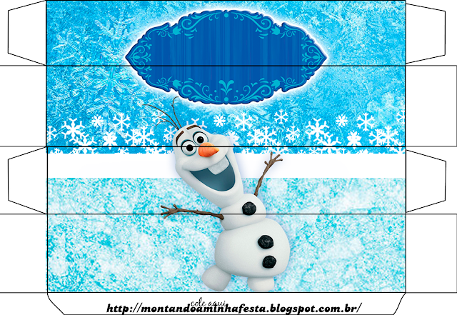 Olaf Smiling: Free Printable Boxes. - Oh My Fiesta! in english