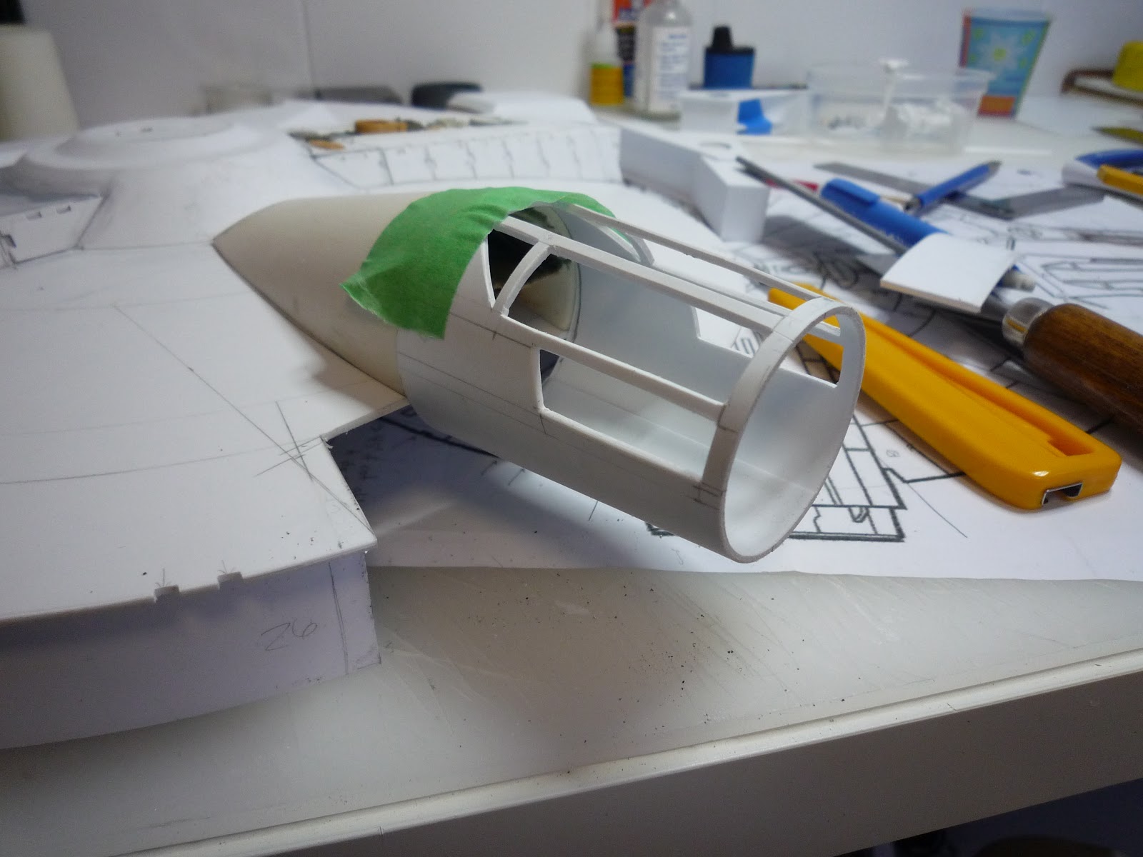 GATTACA MODELS AND PROPS: YT-1000 Part 2 Details for the YT-1000