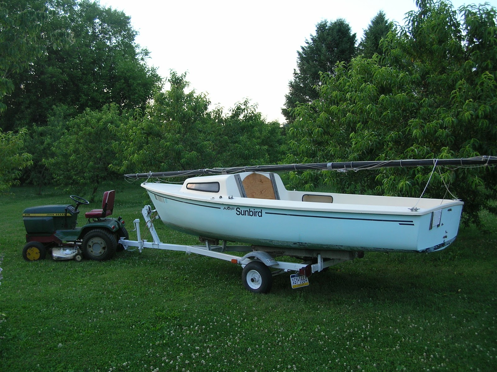 Robert's Projects: AMF Alcort Sunbird sailboat