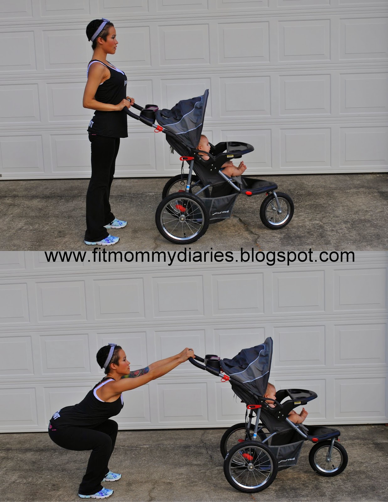 Diary of a Fit Mommy: Diary of a Fit Mommy's Total Body Stroller Workout