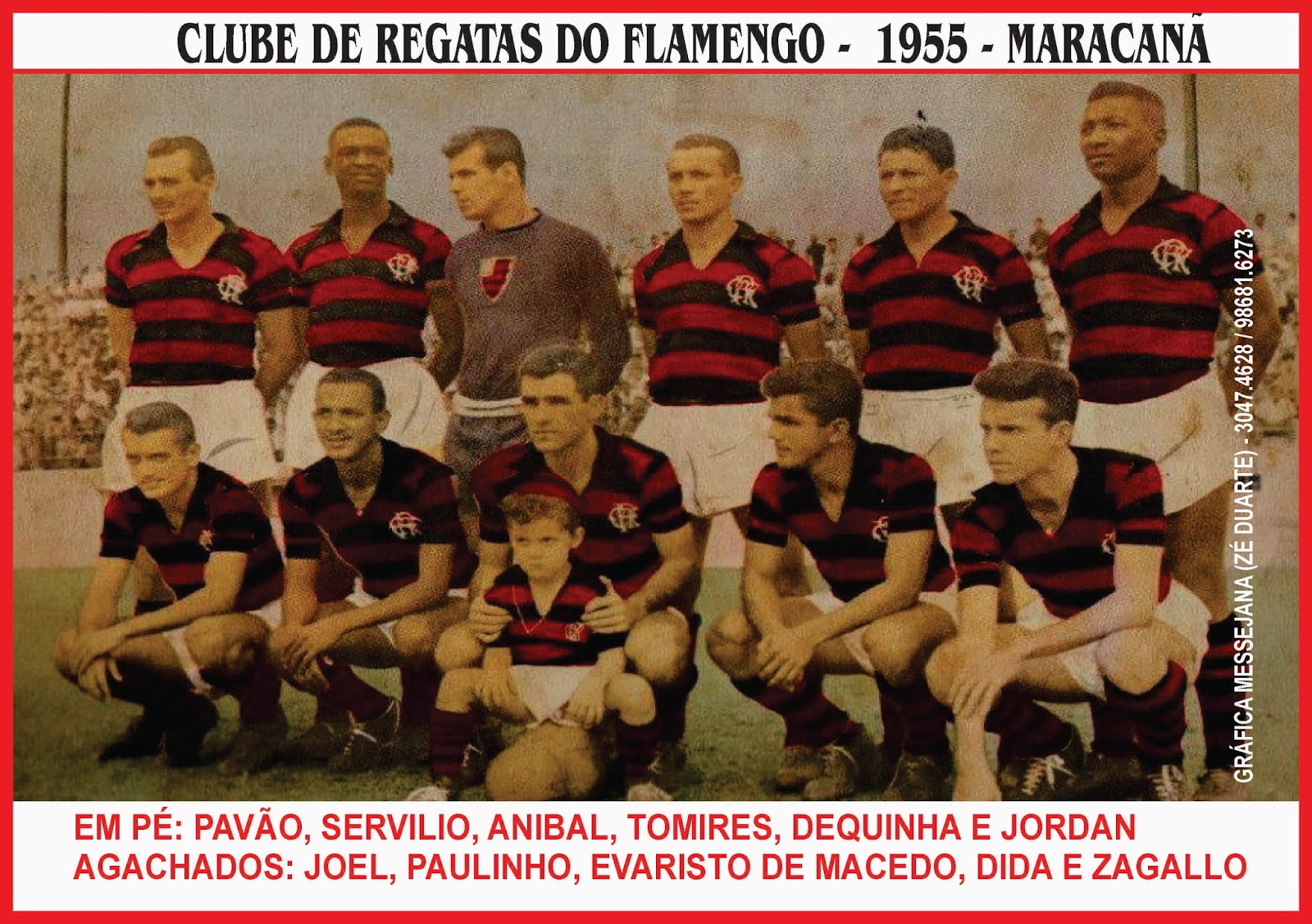 Blog do Zé Duarte: CLUBE DE REGATAS DO FLAMENGO - RIO DE JANEIRO - RJ.
