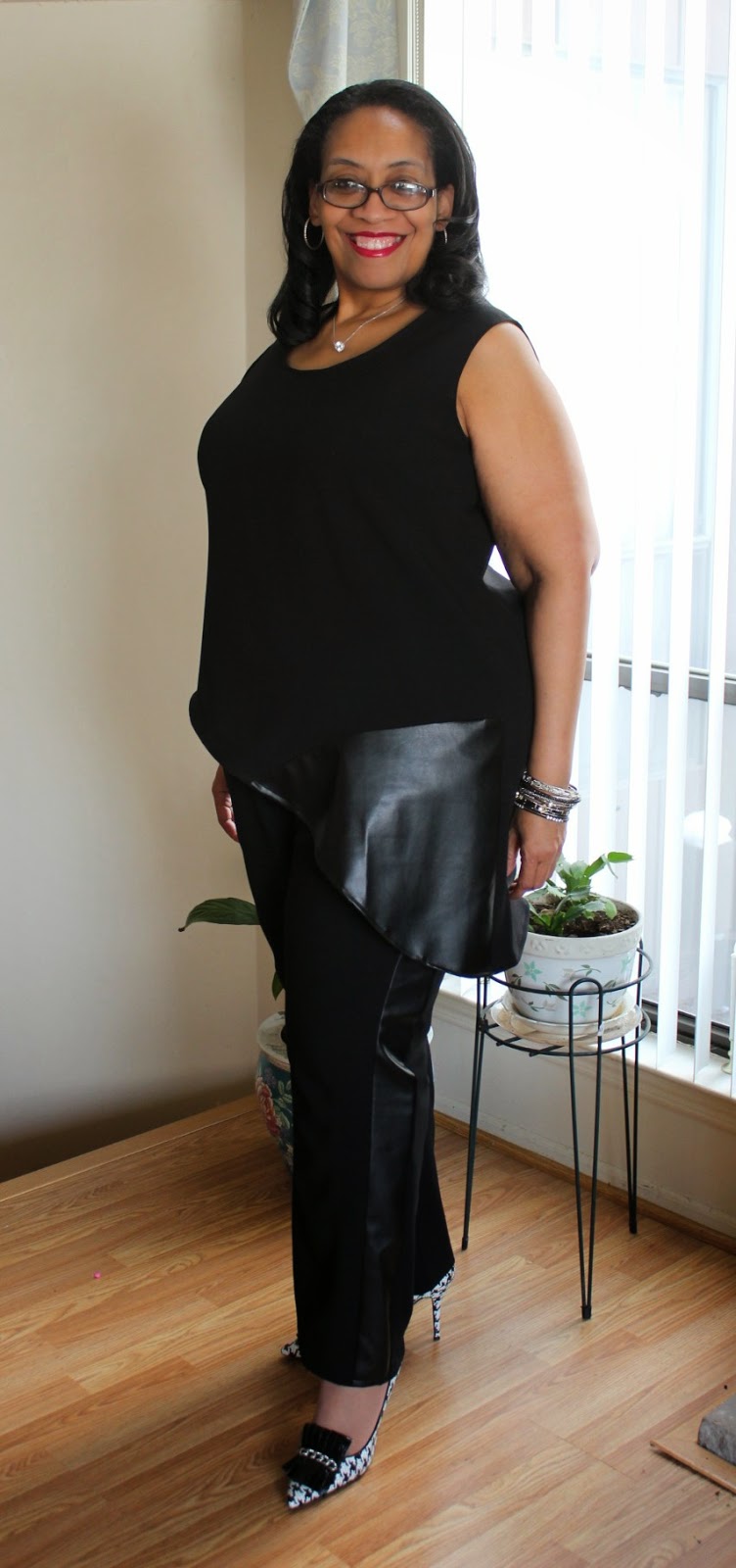 Diary of a Sewing Fanatic: Butterick 6142 - A Pleather and Wool Version