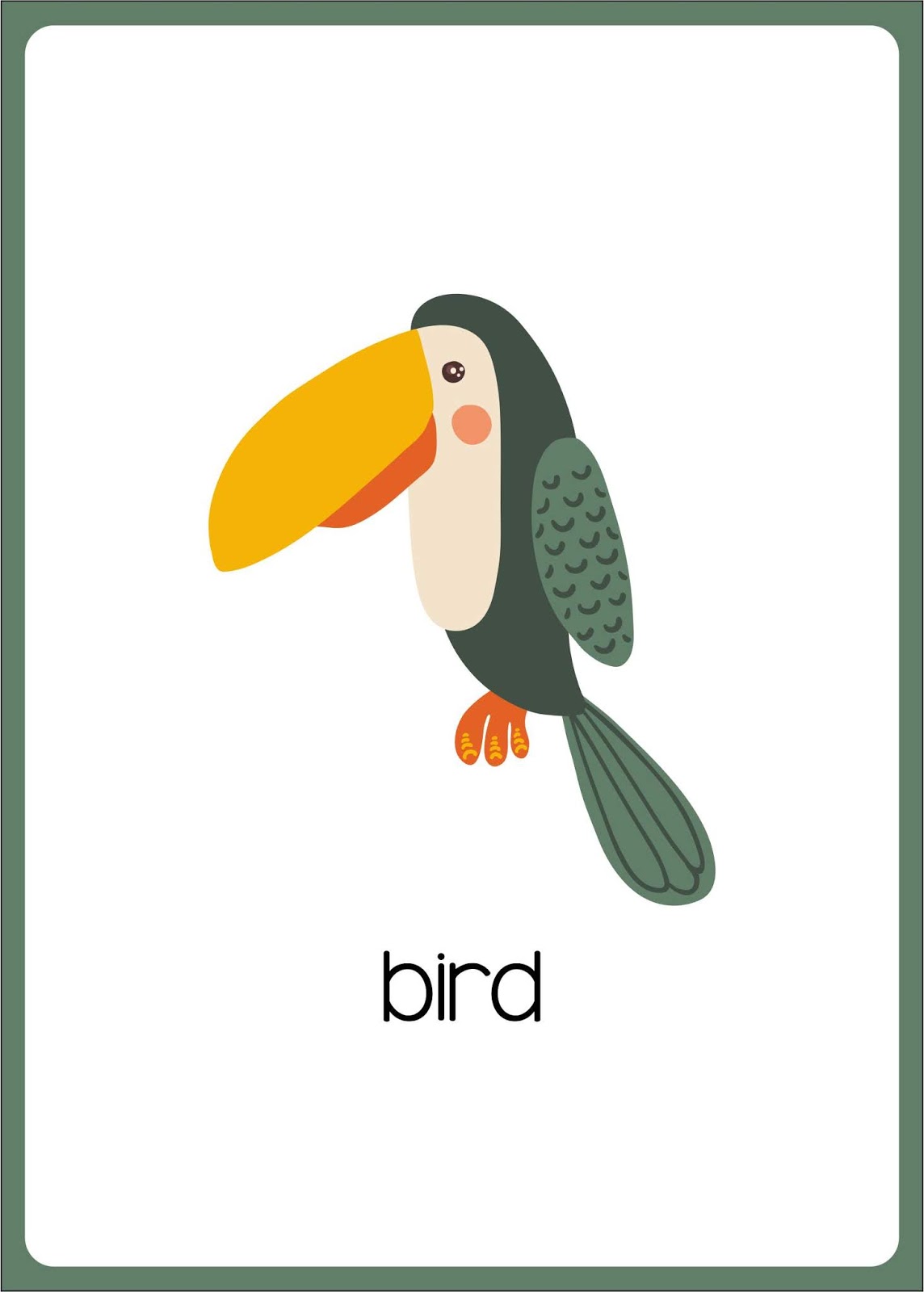 ANIMAL FLASHCARDS - BABY FIRST WORDS