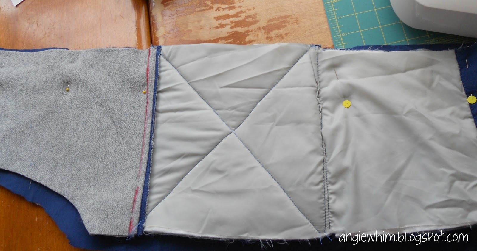 Angie's Whim: The Snow Pant Refashion Tutorial