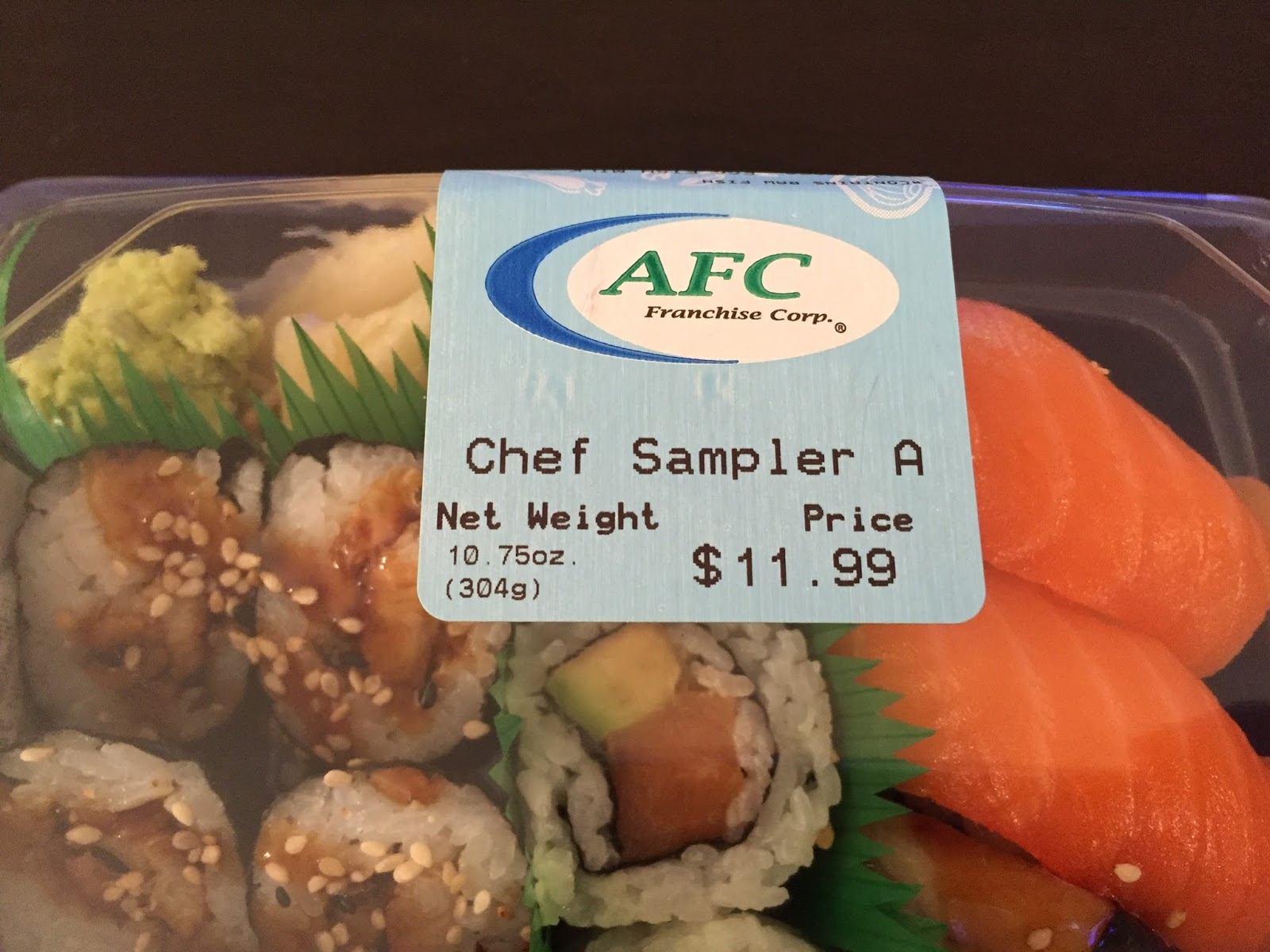 AFC Franchise Corp. "Chef Sampler A" / AFCフランチャイズの「シェフ サンプラーA」 ~ I'm ...