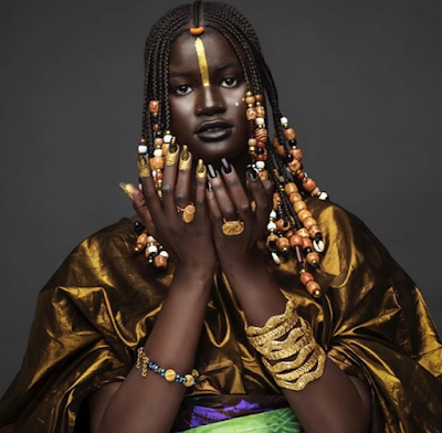 Check out new stunning photos of Senegalese Model, Khoudia Diop