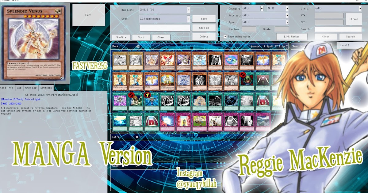 Tips Deck Anime Ala Syauqy : Reggie MacKenzie Manga Deck - Fastver 25 ...