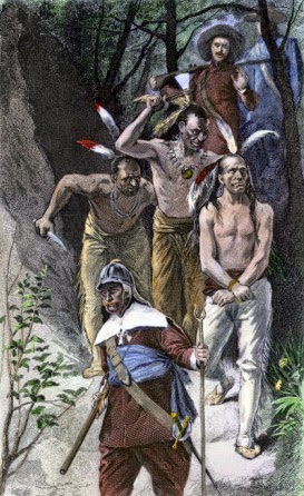 U.S. Timeline: 1643 - The United Colonies of New England