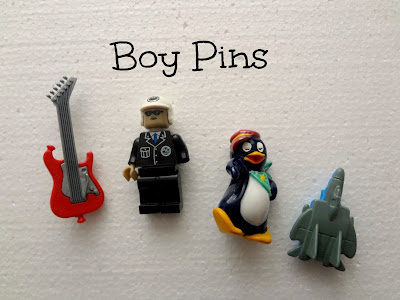 Little Treasures: Boy pins