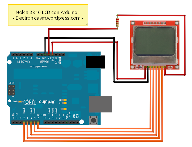ARDUINO: LCD Nokia