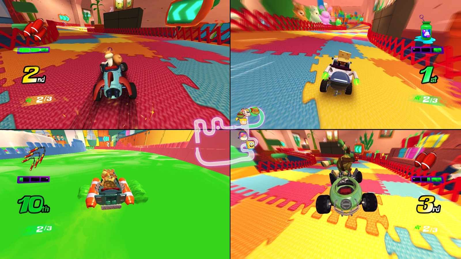 NickALive!: GameMill Entertainment Announces 'Nickelodeon Kart Racers ...