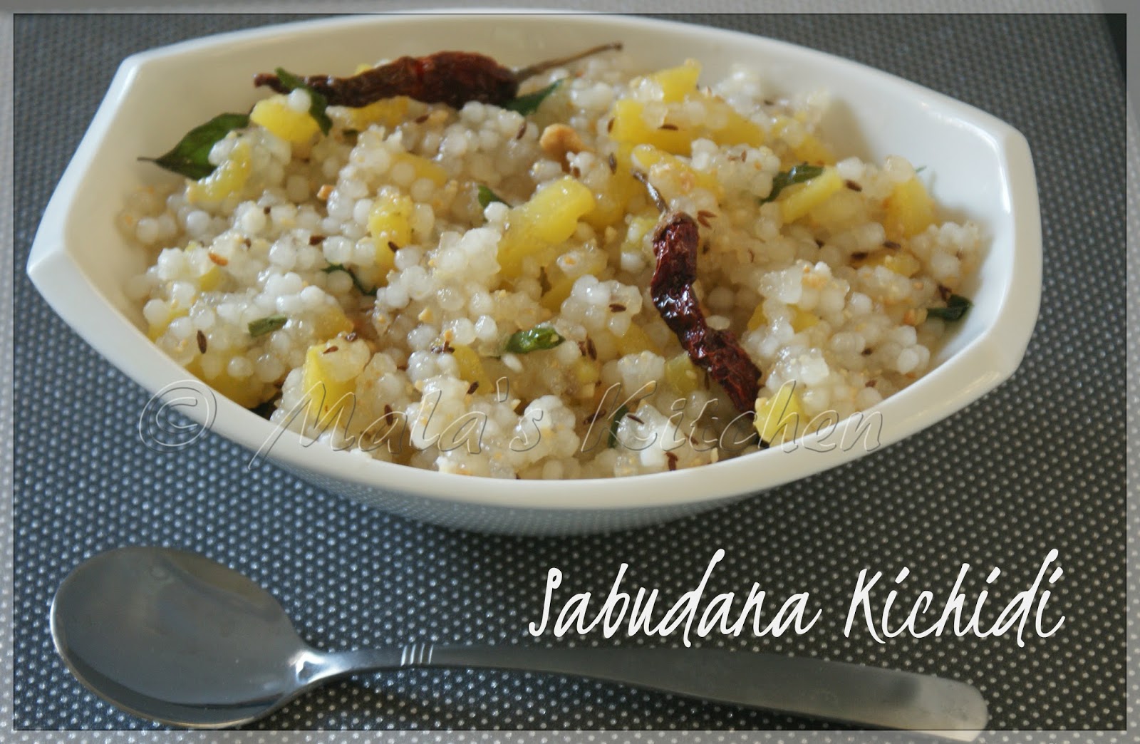 Sabudana Kichidi - Malas-Kitchen