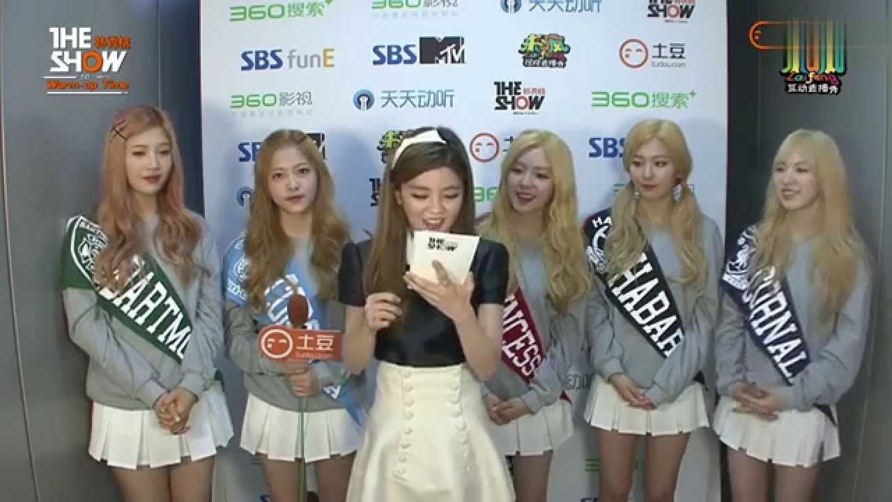 Red Velvet - Interview The Show Warm-up Time Episode 22