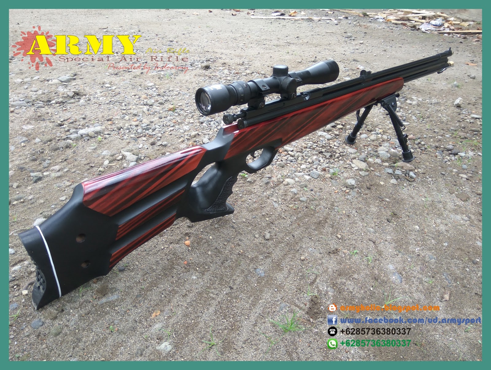 SENAPAN ANGIN GEJLUK RED ARMY 19 / 60 DWP MURAH : Supplier Senapan ...