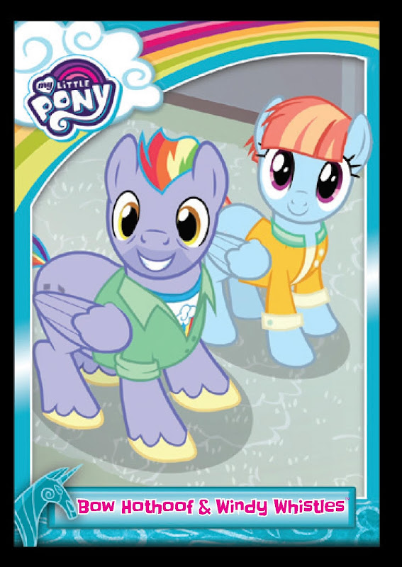 My Little Pony Bow Hothoof & Windy Whistles Series 5 Trading Card | MLP ...