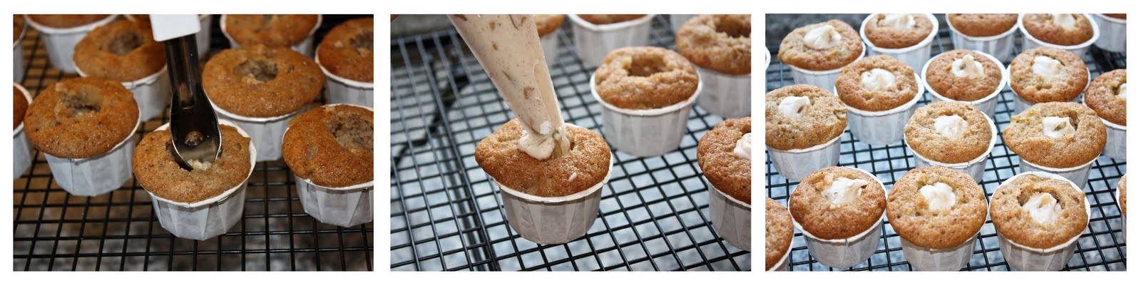 3 easy steps to Core & Fill cupcakes