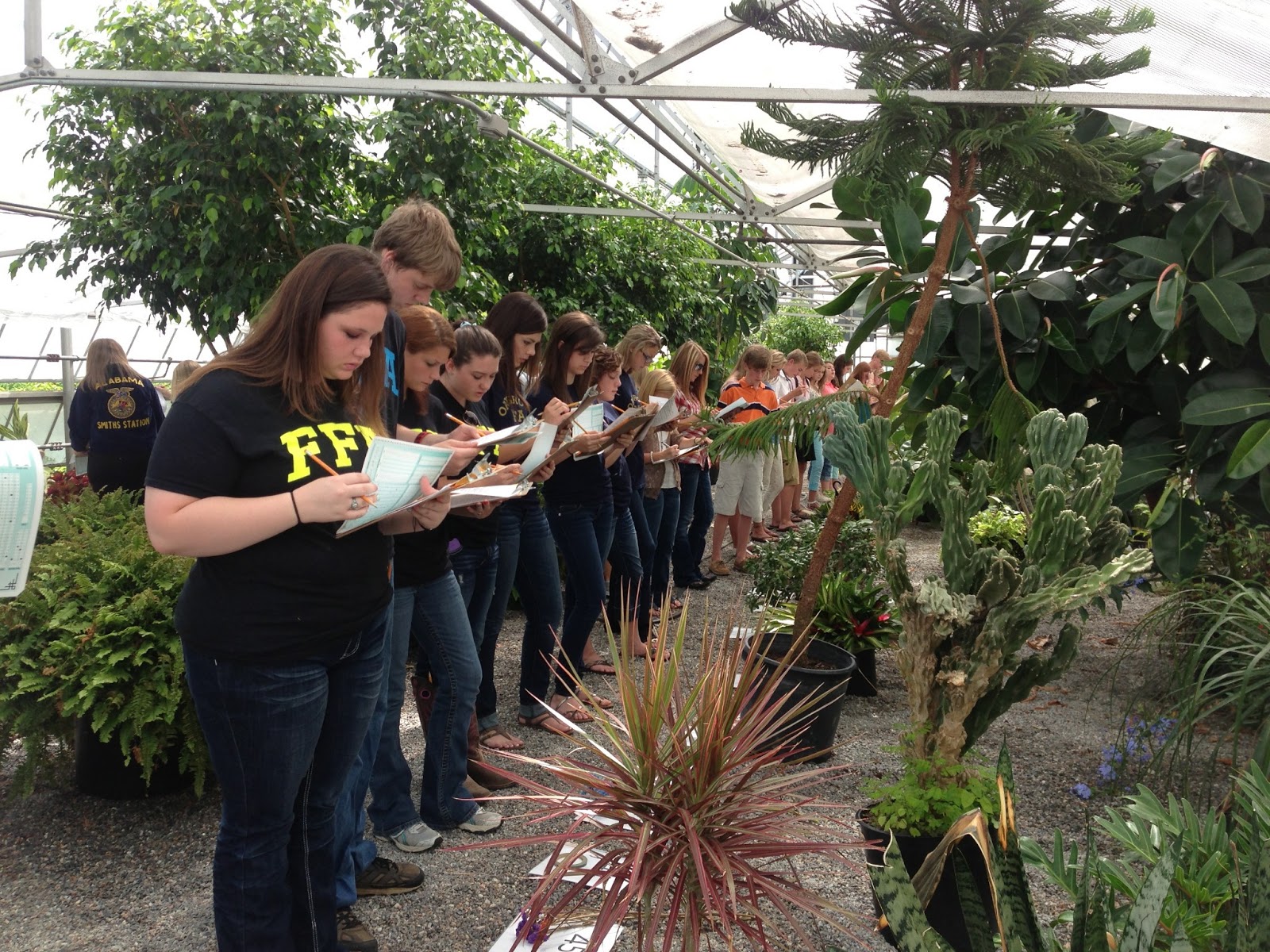 Auburn University Public Horticulture: FFA State Competition in Auburn