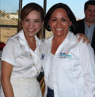 RUTH HERNANDEZ CANDIDATA A DIPUTADA FEDERAL ACOMPAÑO A JOSEFINA VAZQUEZ ...