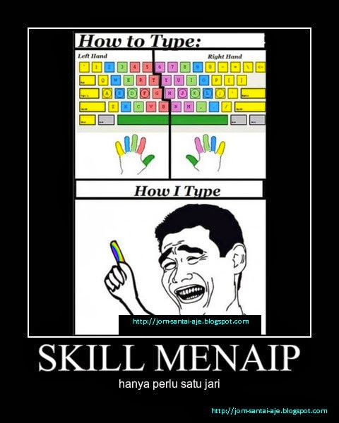 SKILL MENAIP - lawak santai aje