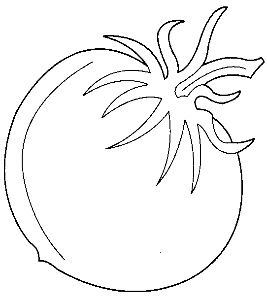 Sekitar Kawasan Sekolah: Gambar outline_Buah Sayur