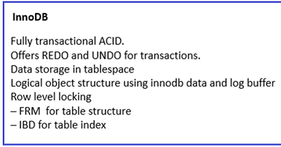 MySQL - Conversão de tabelas MYISAM para INNODB:Database Blog